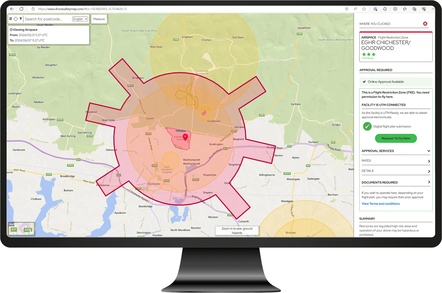 Digital Drone Approval Process | UTM Ready Zones by Altitude Angel