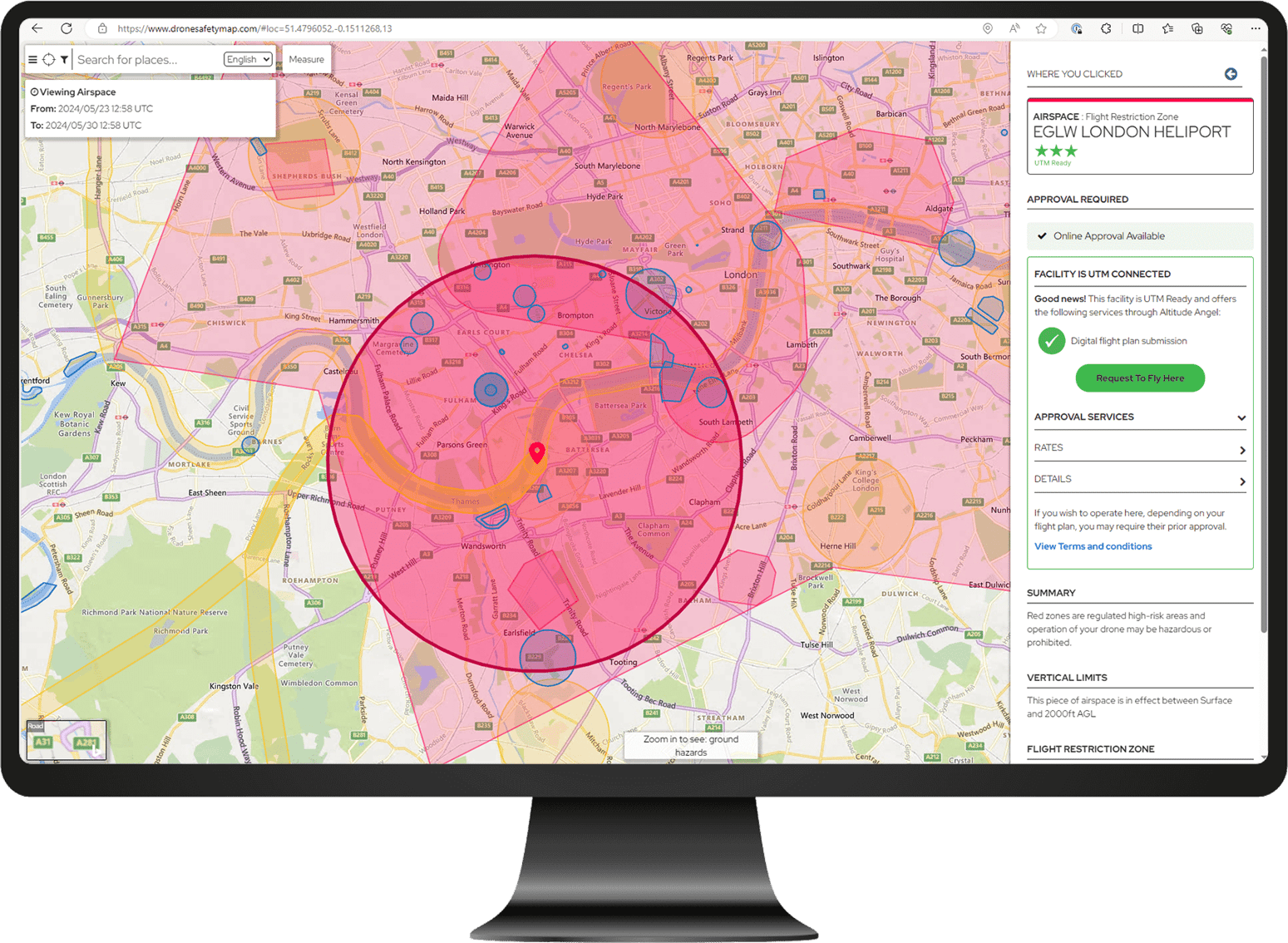 Digital Drone Approval Process | UTM Ready Zones by Altitude Angel