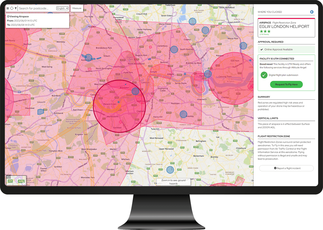 London Heliport Case Study
